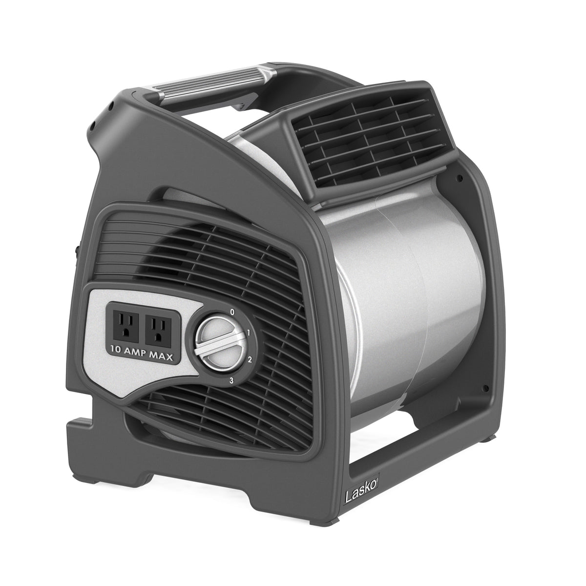 Lasko Max Performance Pivoting Utility Blower Floor Fan with Accessory