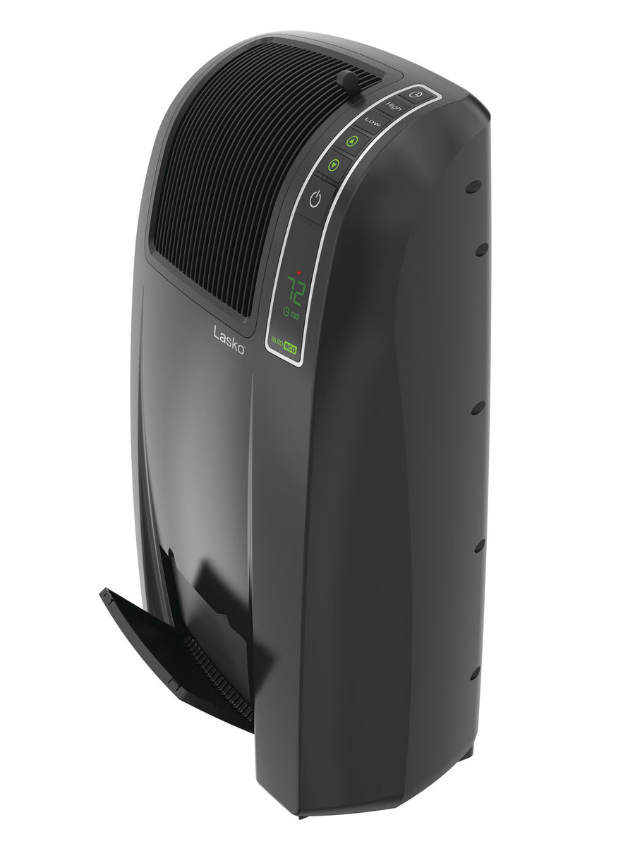 Lasko Cyclonic Digital Ceramic Heater, 5868, Black