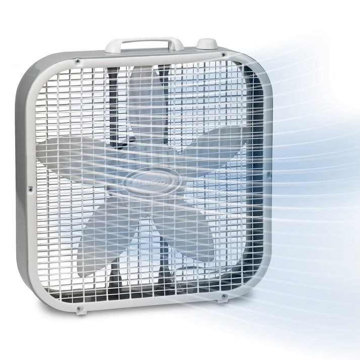 Lasko B20201 20" Box Fan with Save-Smart Technology – Lasko Heaters ...