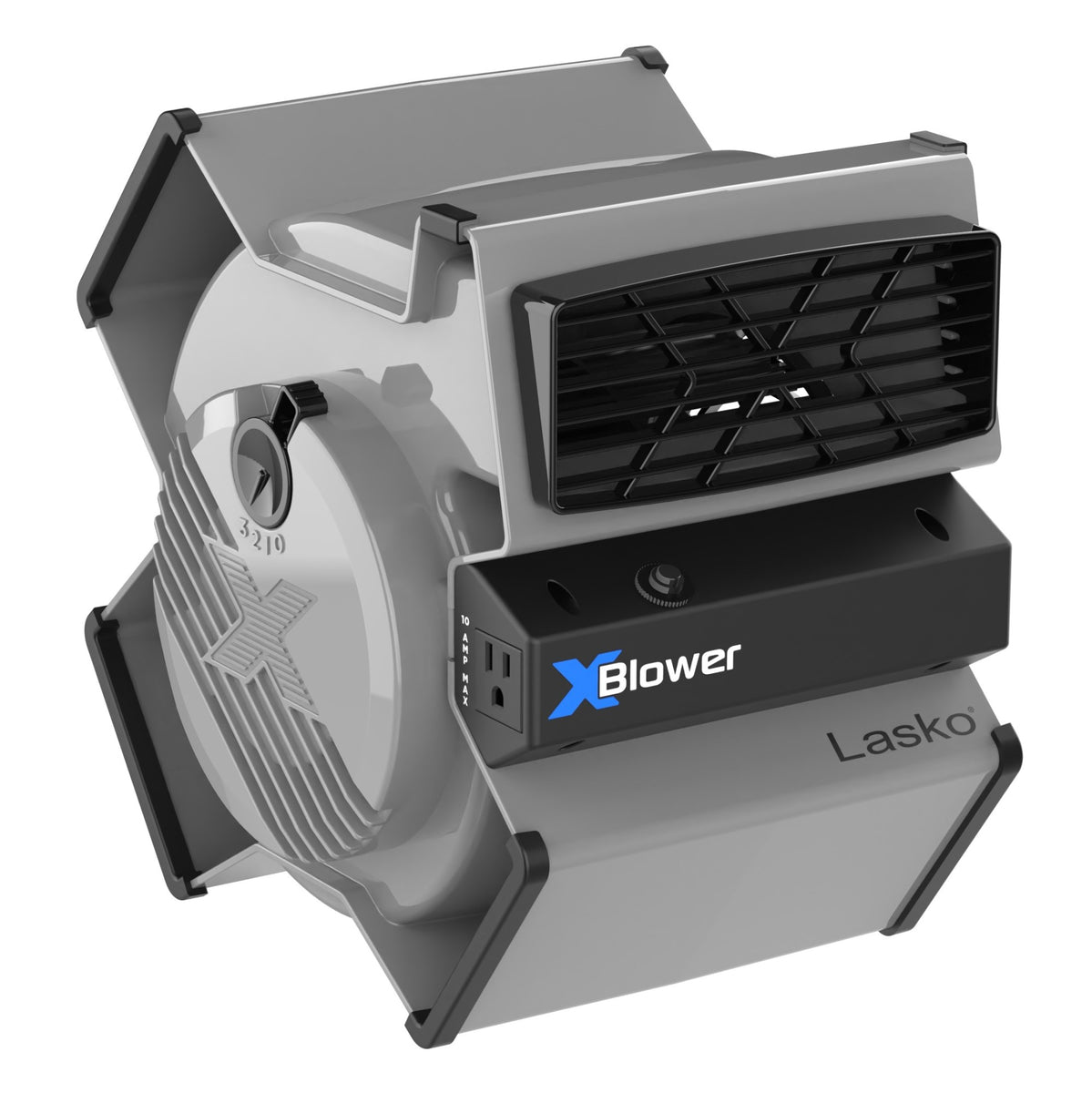 Lasko X-Blower Multi-Position Utility Blower Fan with USB Port, X12904