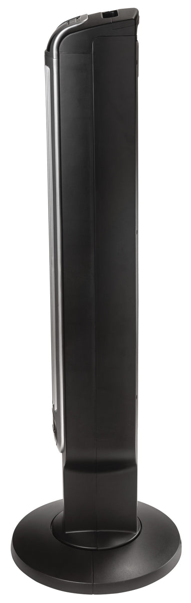 Lasko 36" Tower Fan with Nighttime Mode and Remote, T36205, Black