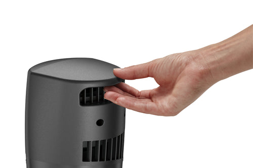 Lasko Desktop Wind Tower Oscillating Multi-Directional Fan, T12114, Bl