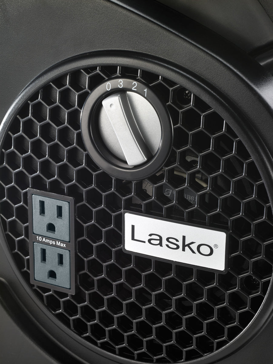 Lasko Pro-Performance High Velocity Blower Fan, U15600, Black