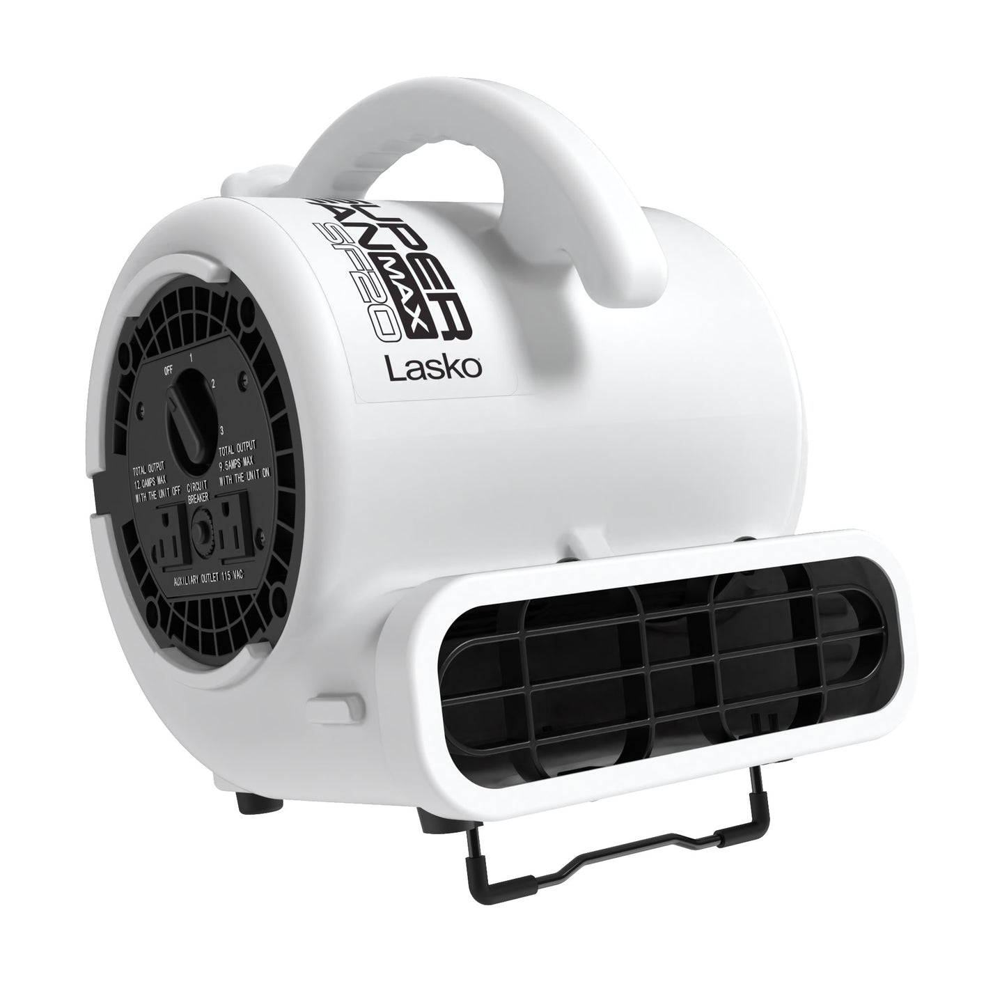 Lasko SF-20-G2 Super Fan Max Multi-Purpose Compact Air Mover, Gray – Lasko Heaters, Fans, Air ...