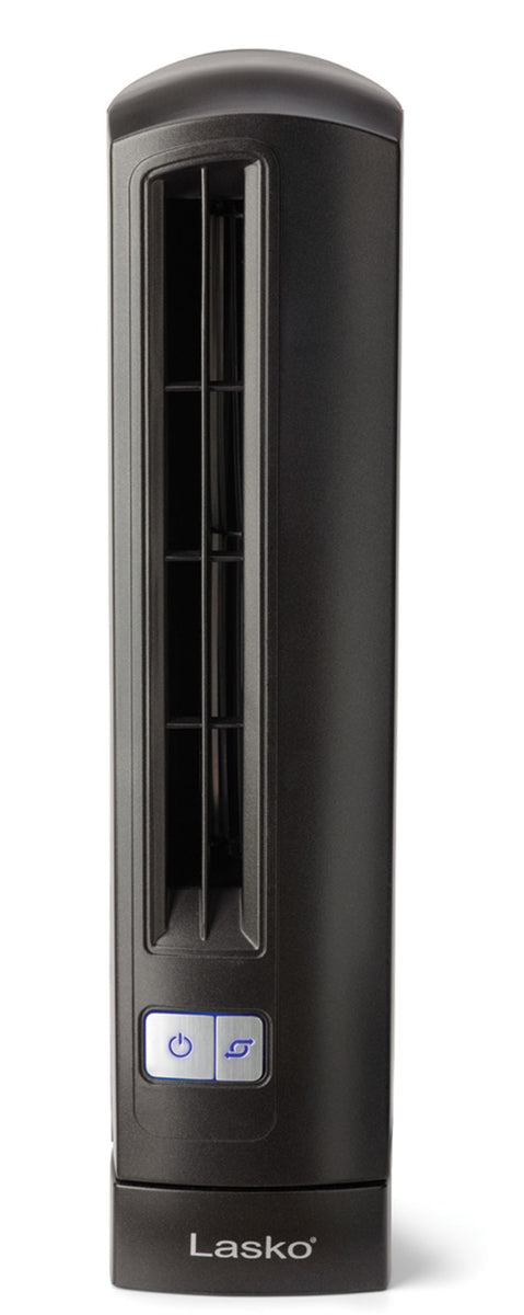 Lasko Air Stik® Ultra Slim Oscillating Table Fan, T14411, Black