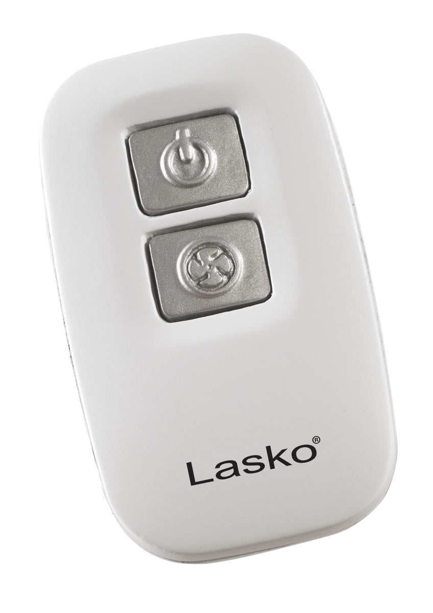 Lasko 18" Cyclone® 2 Pedestal Fan with Remote Control, 1889, White