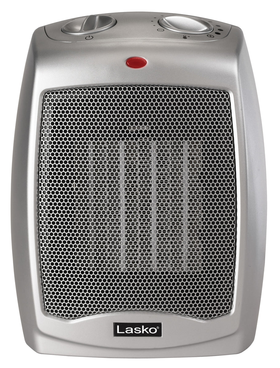Lasko 1500W Electric Ceramic Space Heater with Adjustable Thermostat,