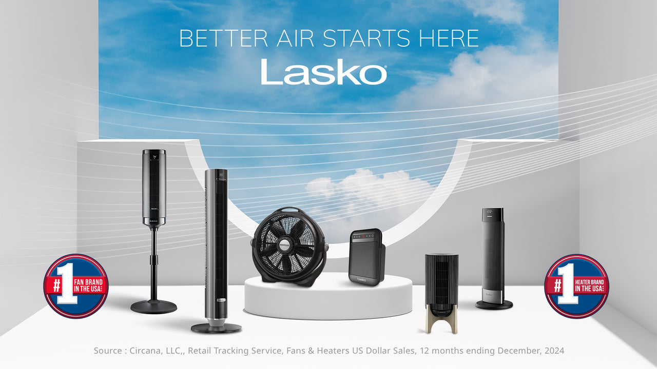 Lasko: #1 Fan & Heater Brand in the USA | Fans, Heaters, Air Purifiers
