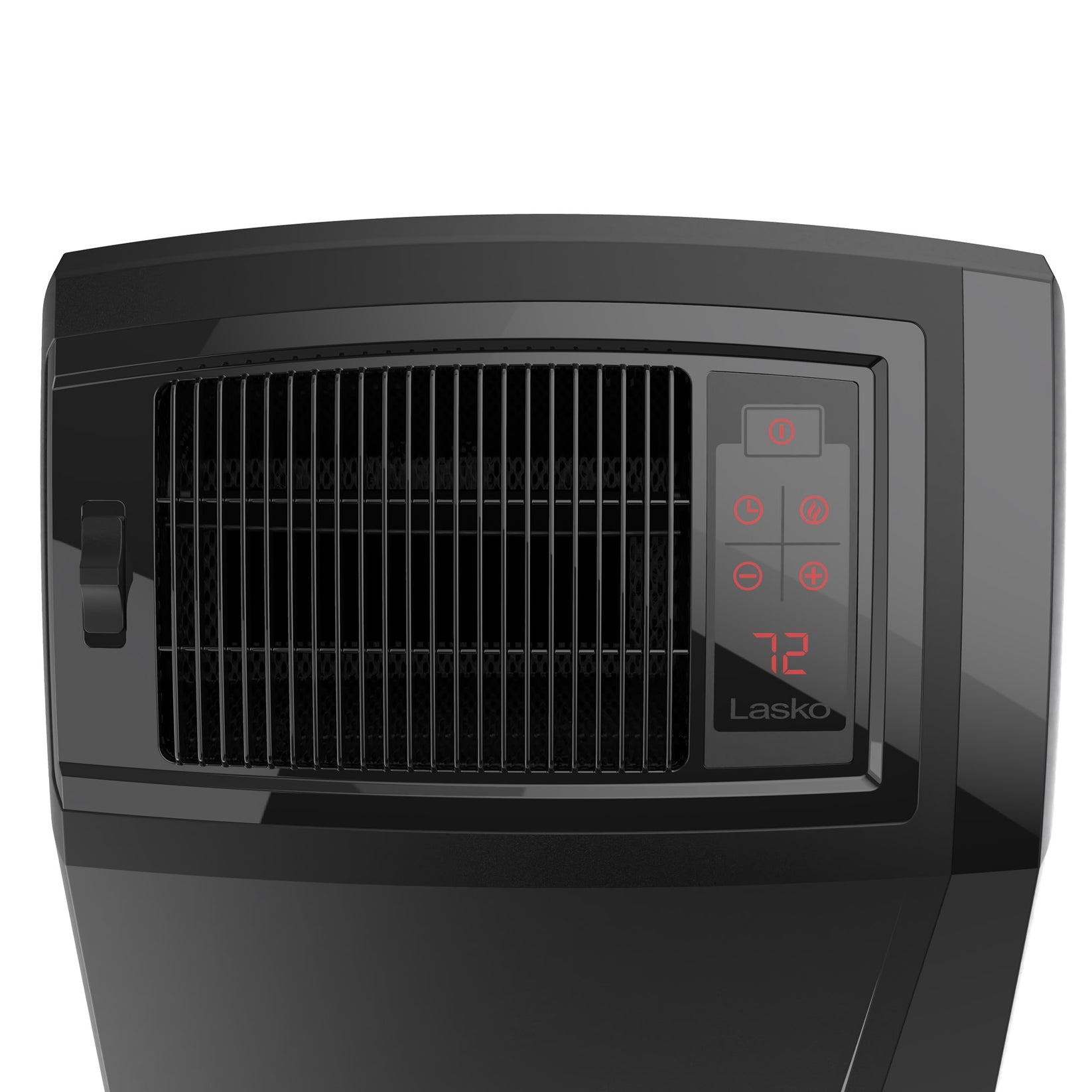 Lasko CC24925 24" Cyclonic Ceramic Full Room Space Heater, Black ...