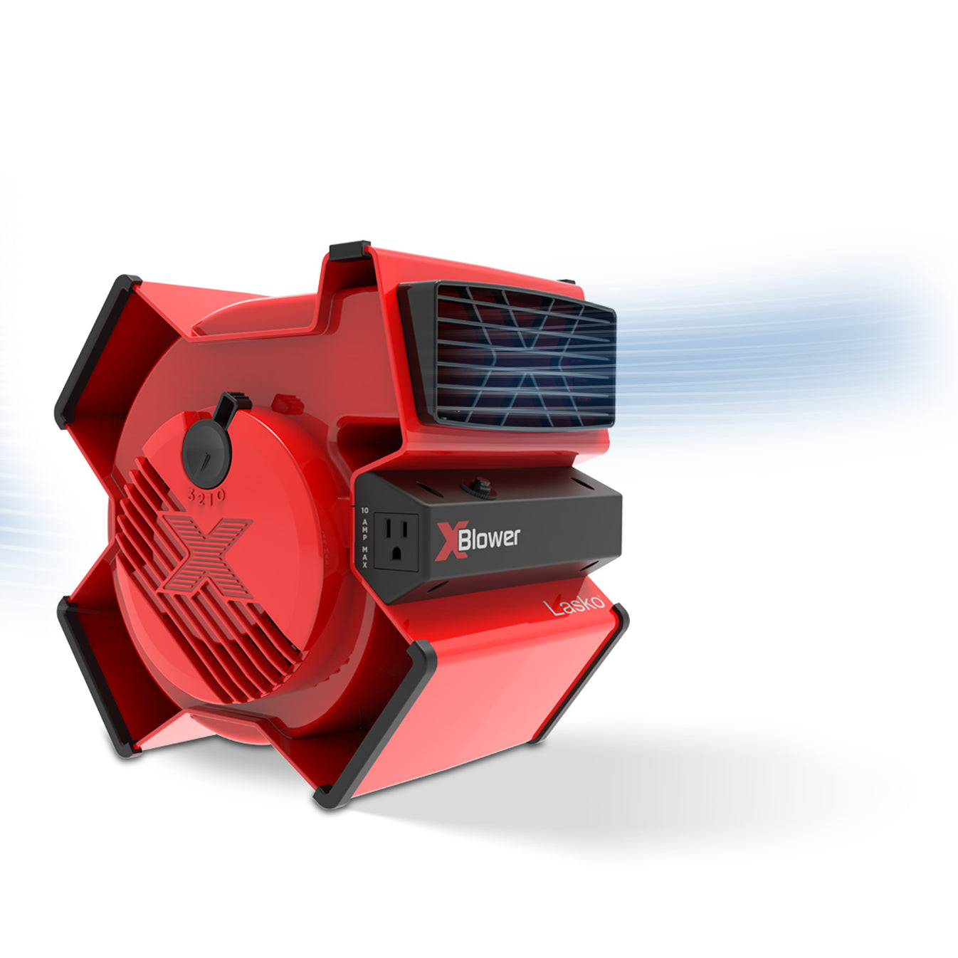 Lasko X12900 X-Blower Multi-Position Utility Blower Fan with USB Port ...