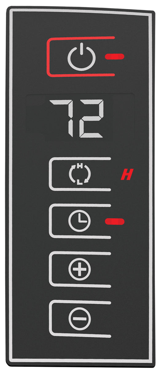 Lasko 23 in. 1500W Cyclonic Ceramic Console Heater with Remote, CC2491