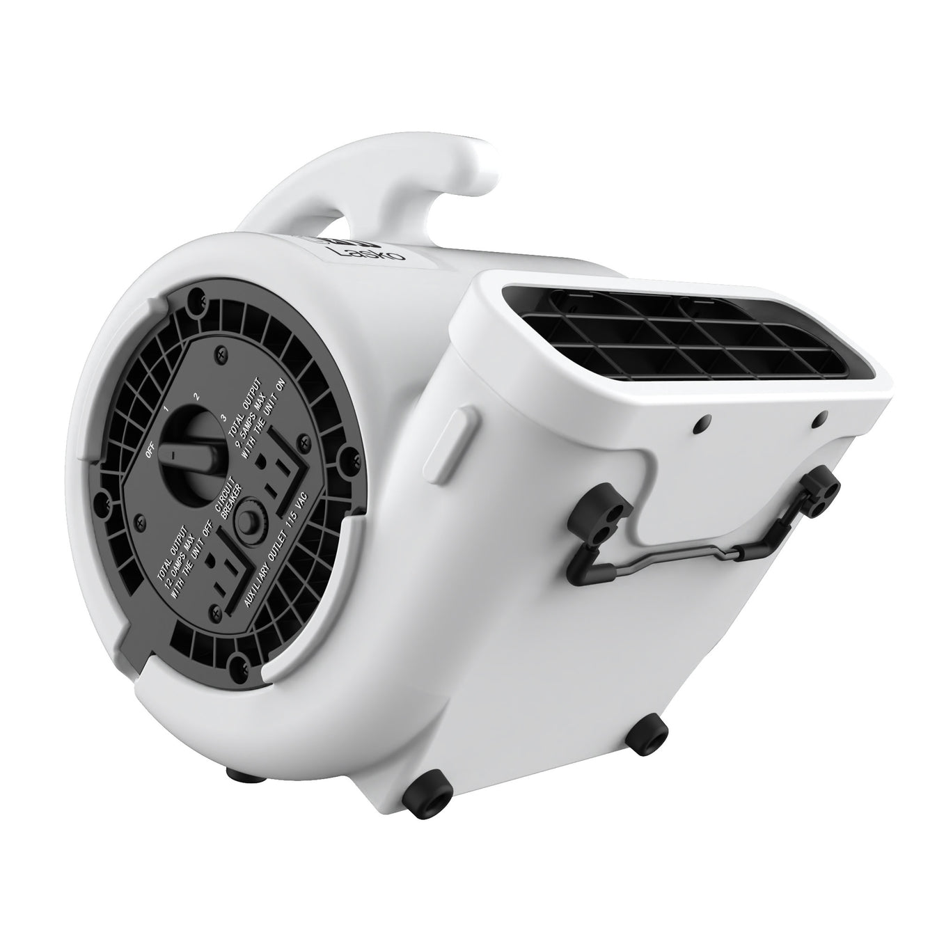 Lasko SF-20-G2 Super Fan Max Multi-Purpose Compact Air Mover, Gray ...