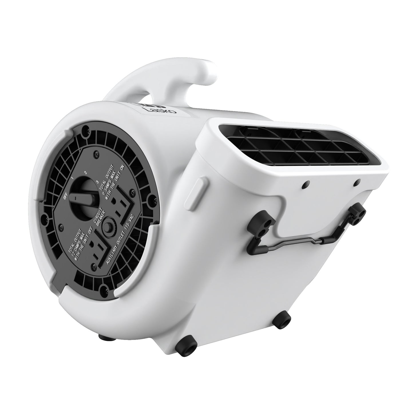 Lasko SF-20-G2 Super Fan Max Multi-Purpose Compact Air Mover, Gray ...