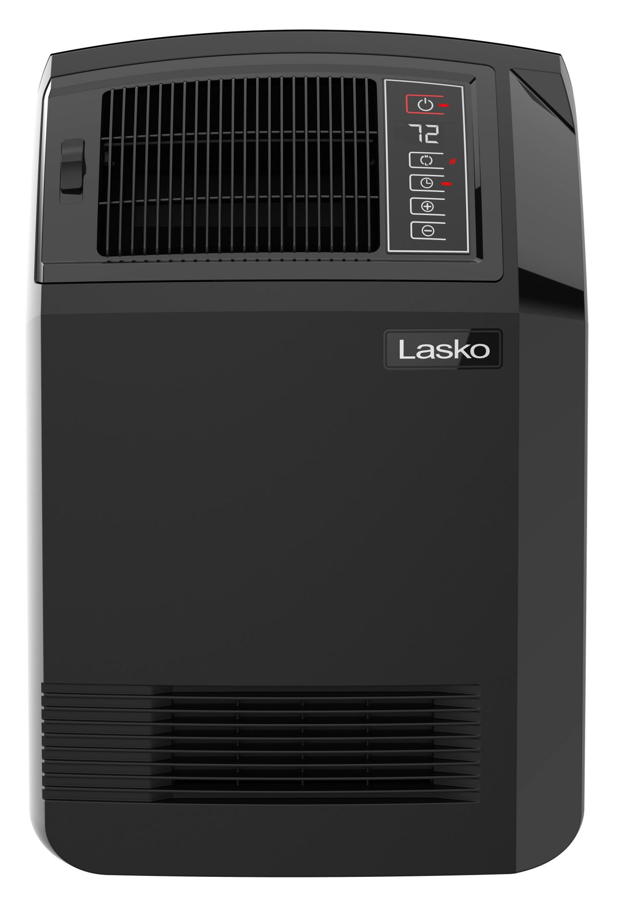 Lasko 23 in. 1500W Cyclonic Ceramic Console Heater with Remote, CC2491 ...