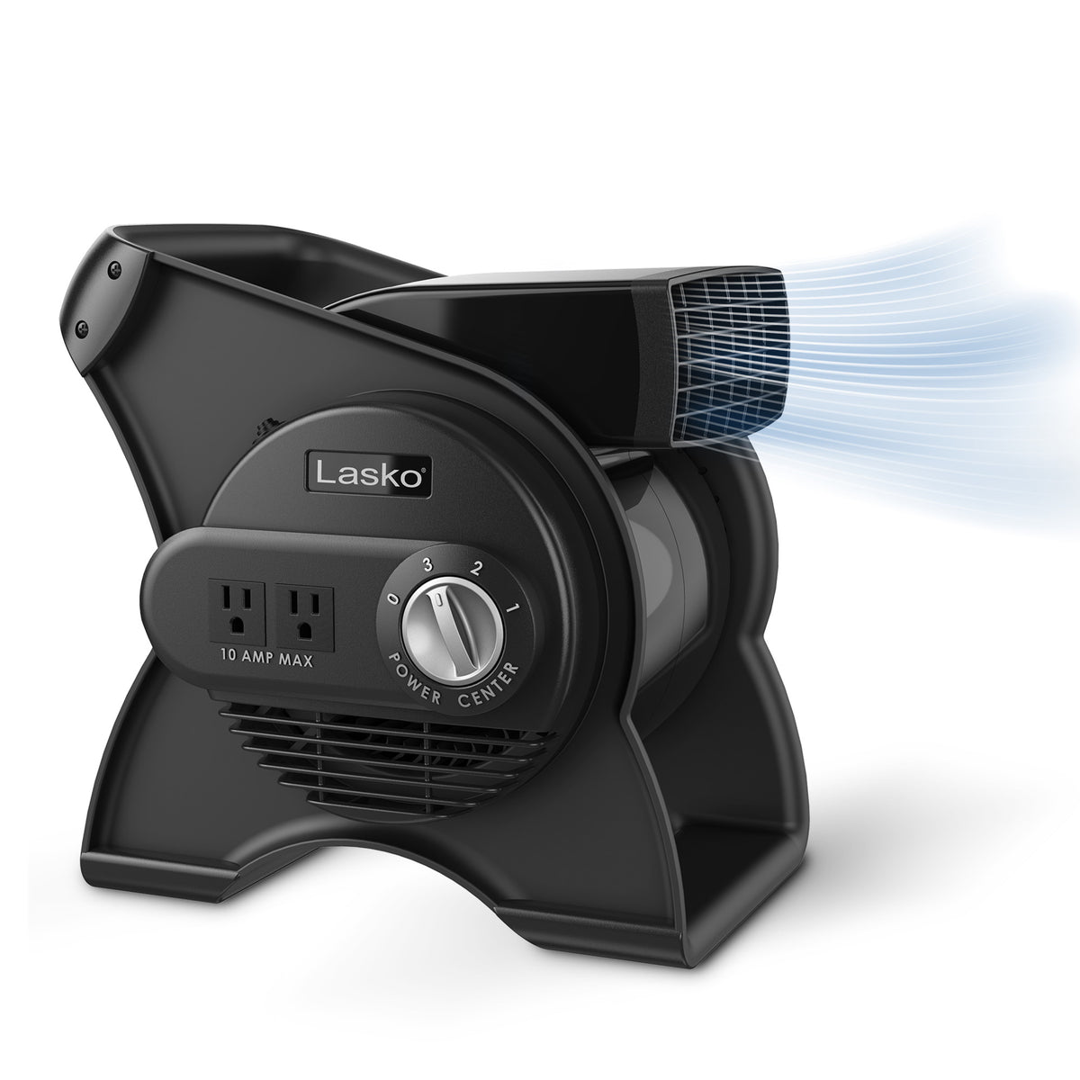 Lasko 12" Pivoting Pro High Velocity Utility Blower Fan with 3 Speeds,