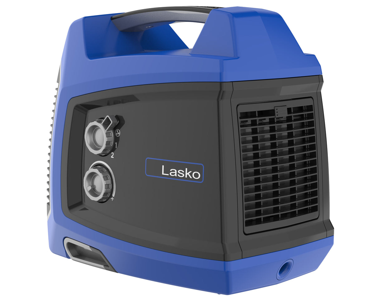 Lasko Ceramic Utility Heater with Adjustable Pivoting Legs, CU12515, B