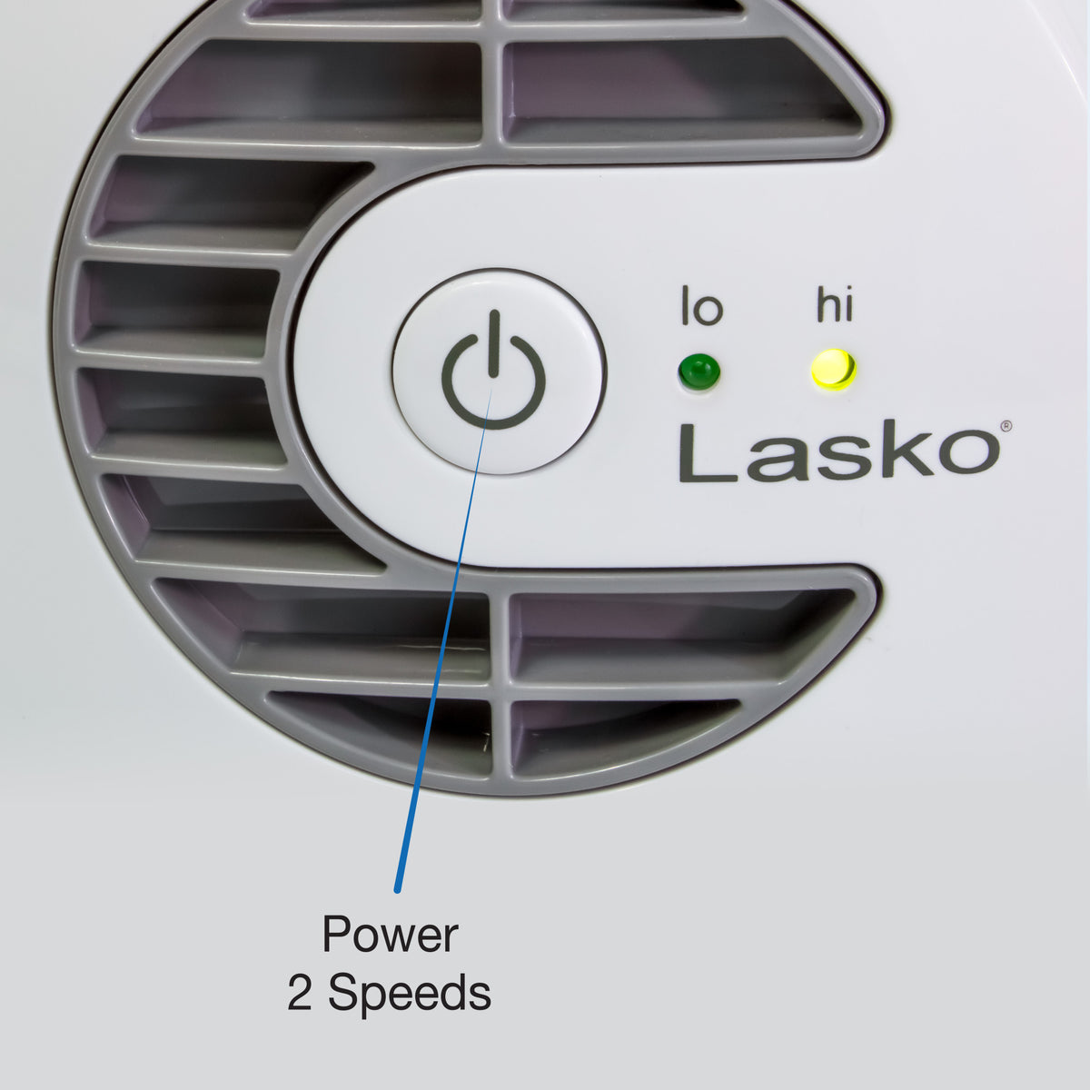 Lasko MyCool Mini USB 2- Speed Desk Fan with USB Cable and AC Adapter,