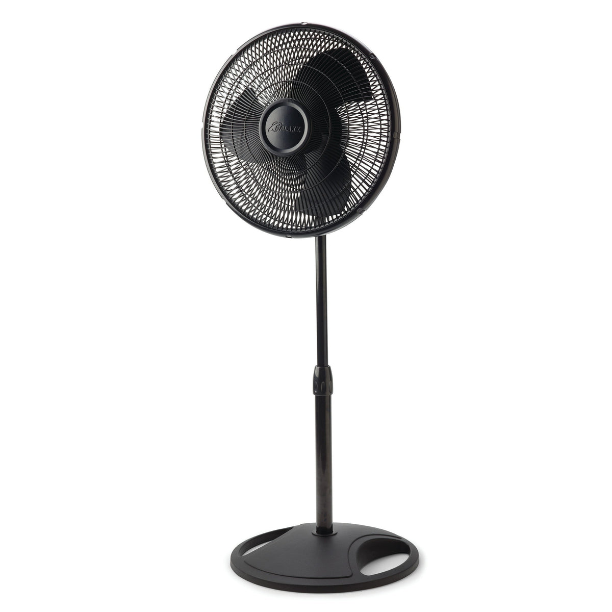 Lasko Galaxy 16" Oscillating Pedestal Fan with 3 Speeds, S16400, Black